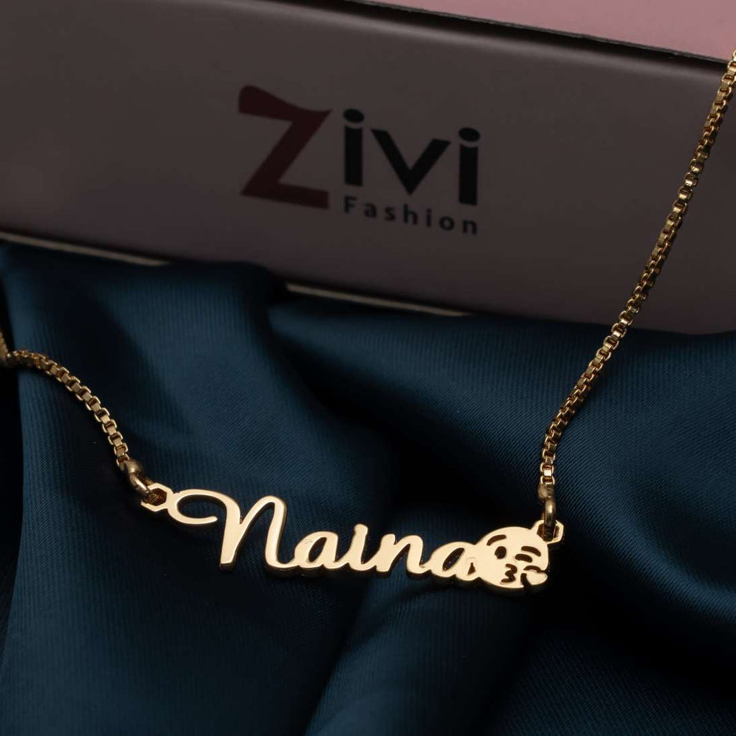 Customize Name Necklace – Zivi Fashion